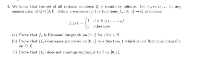 Solved We know- that the set of all rational numbers Q is | Chegg.com