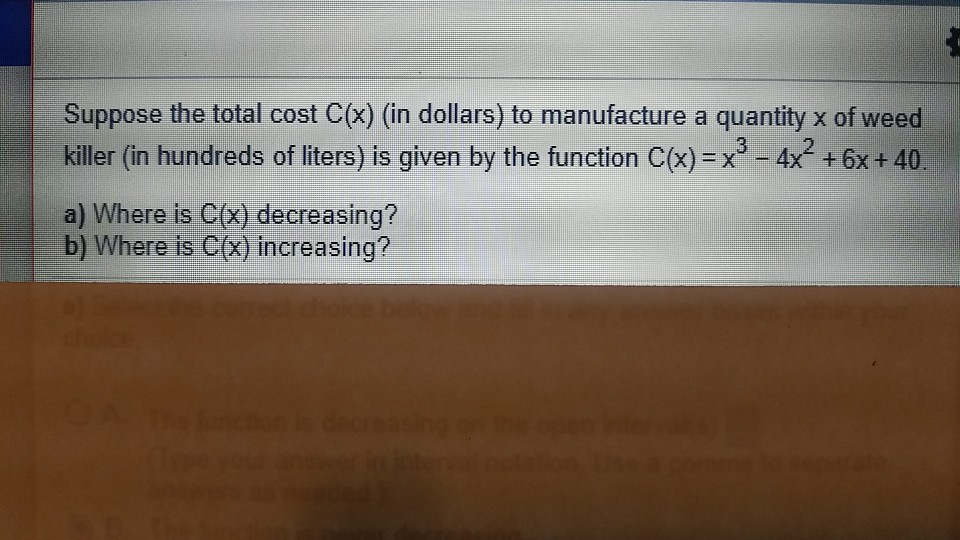 Solved please check answers for a & solve and fill in boxes | Chegg.com