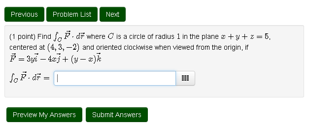 Solved Find integral _C F^vector middot dr^vector where C is | Chegg.com