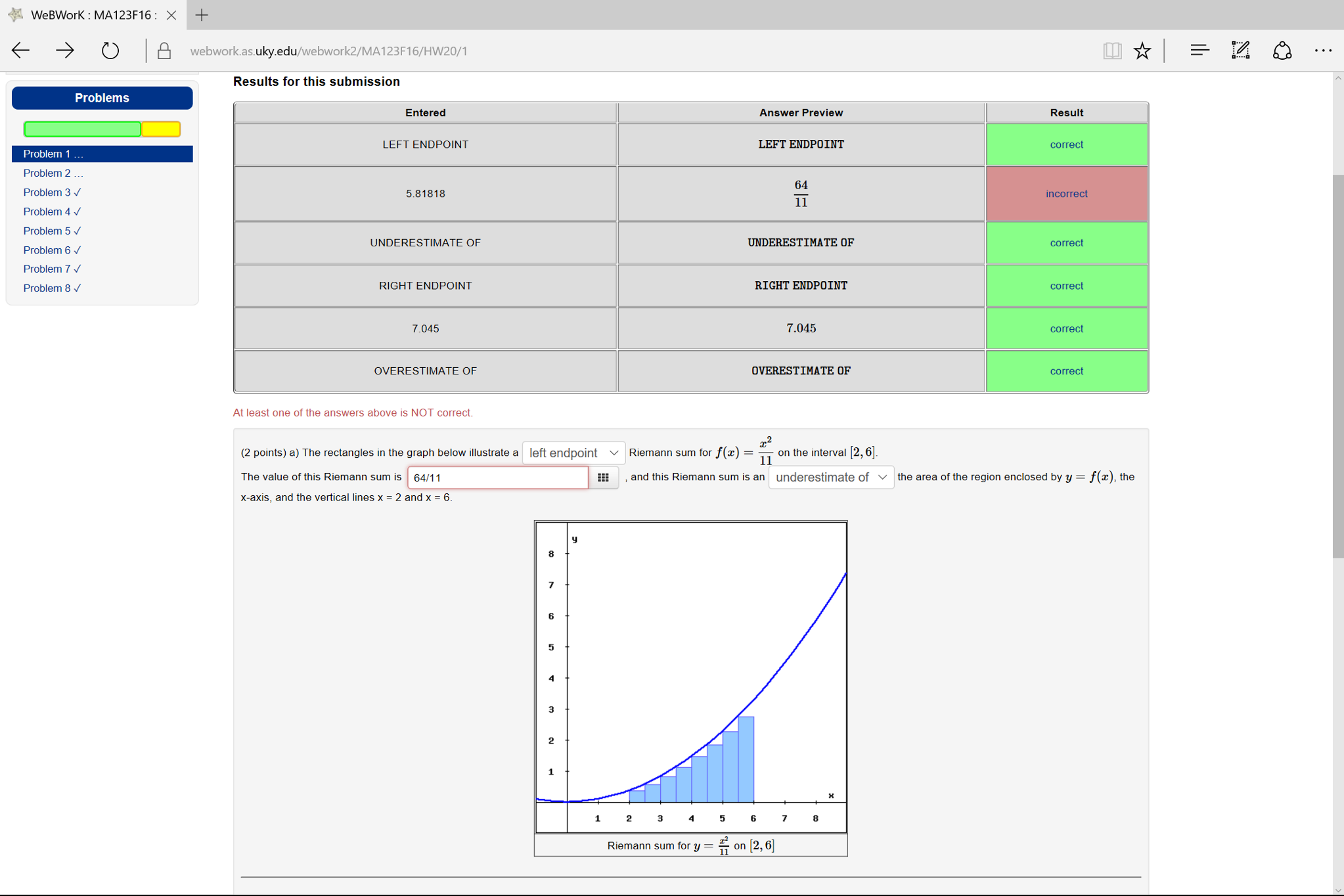 Solved The rectangles in the graph below illustrate a left | Chegg.com