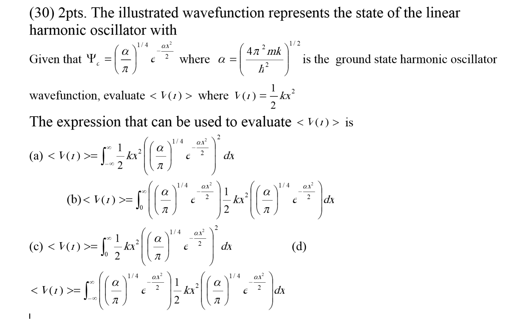 Solved The illustrated wavefunction represents the state of | Chegg.com