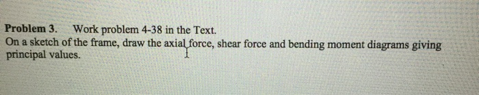 Solved CHAPTER 4 INTERNAL LU 4-40. D member 180 4-38. Draw | Chegg.com