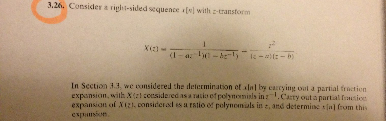 Solved Consider a light-sided sequence x[n] with z-transform | Chegg.com