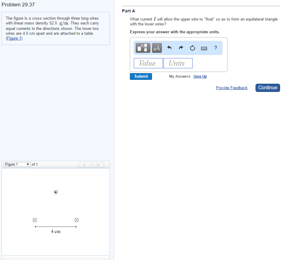 Solved The figure is a cross section through three long | Chegg.com