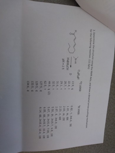 Solved Draw a detailed arrow pushing mechaism for the | Chegg.com