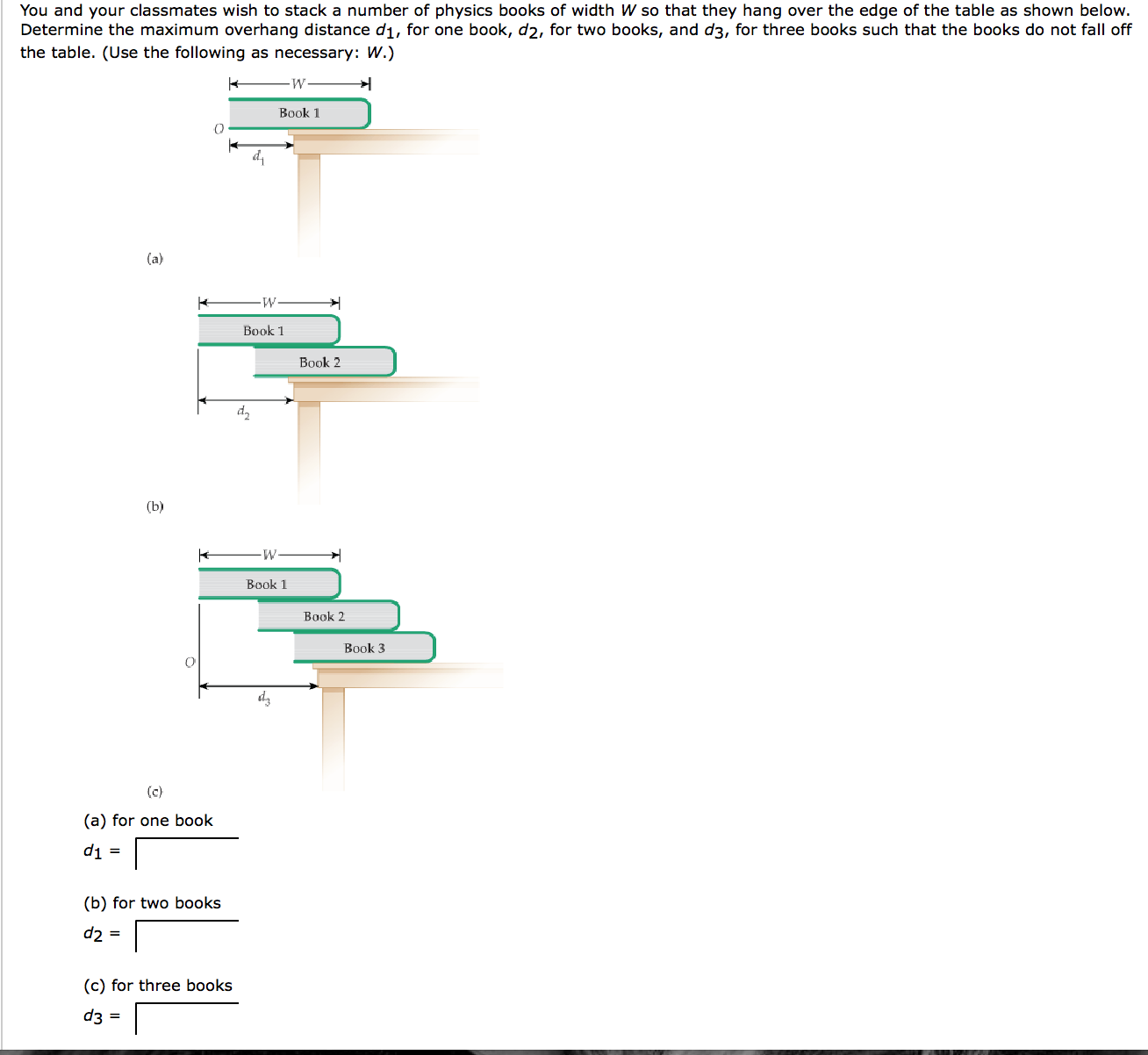 You and your classmates wish to stack a number of | Chegg.com