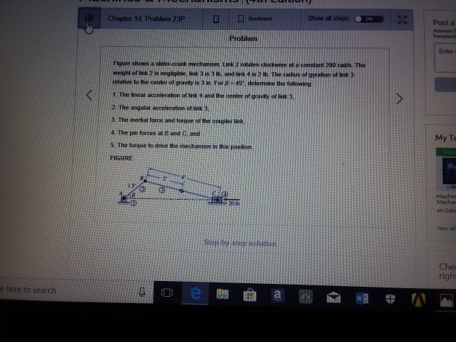 Solved Chapter 14, Problem 23P ? · ?loumk Show all steps | Chegg.com