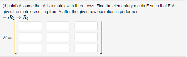 Solved Assume that A is a matrix with three rows. Find gives | Chegg.com