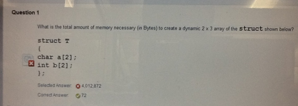 Solved What is the total amount of memory necessary (in | Chegg.com