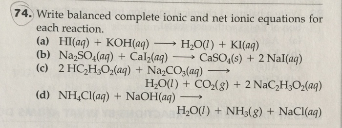 Solved 80 Write Balanced Complete Ionic And Net Ionic Eq Solved 80 Write Balanced Complete Ionic And Net Ionic Eq