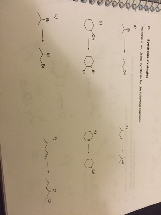 Solved Propose a multistep synthesis for the following | Chegg.com