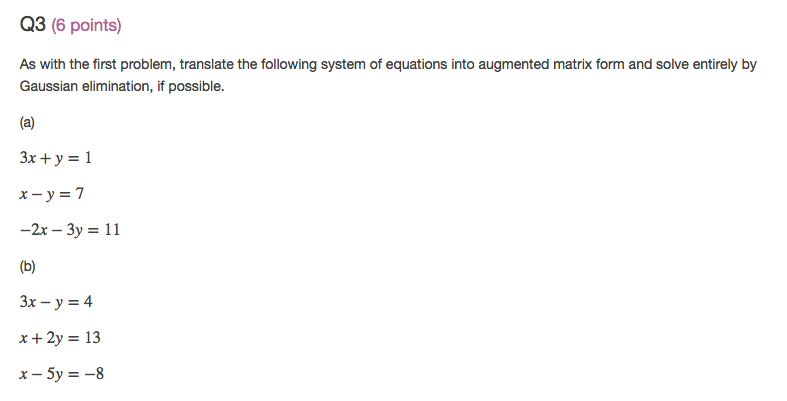 Solved As with the first problem, translate the following | Chegg.com