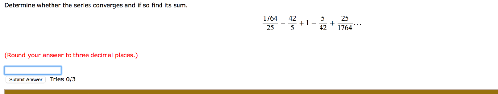 Solved Determine whether the series converges and if so find | Chegg.com