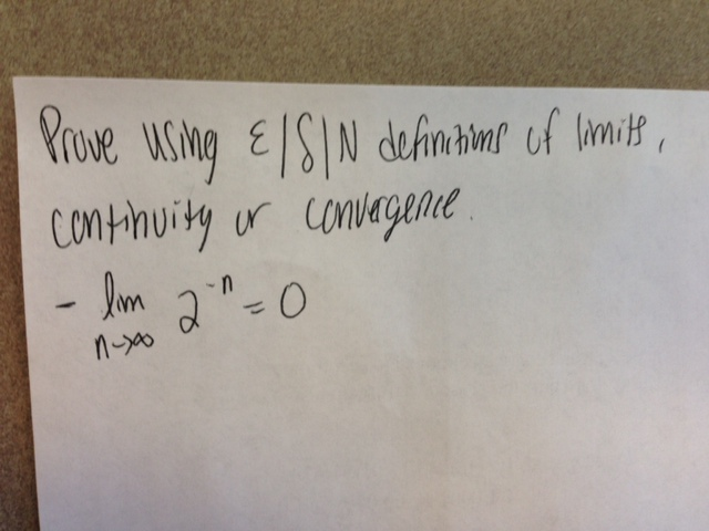 Solved Prove using epsilon /delta /N definitions of limits , | Chegg.com