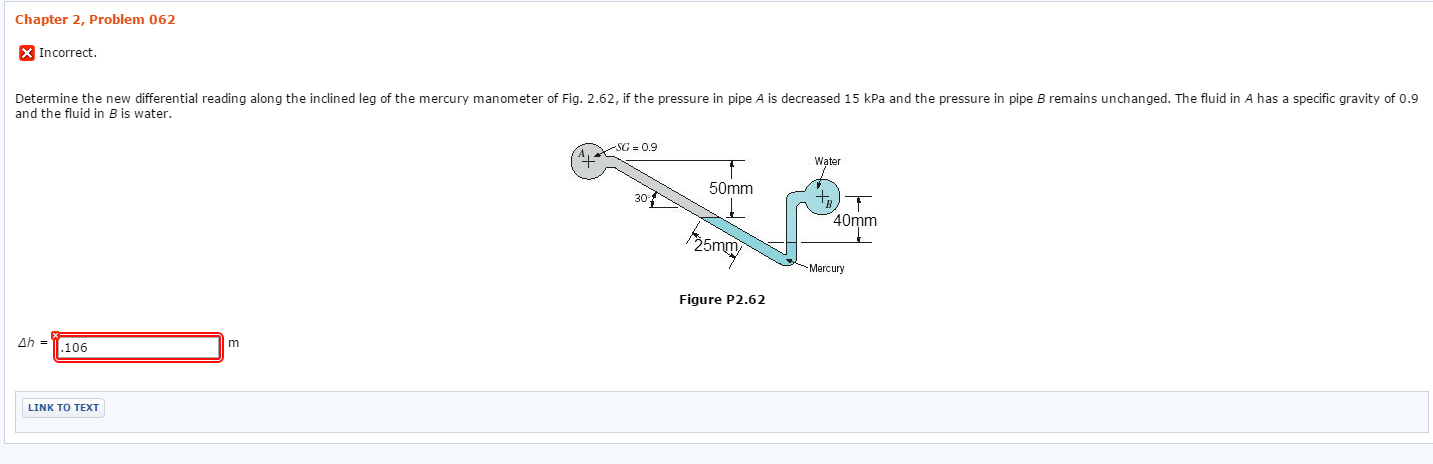 Solved Determine the new differential reading along the | Chegg.com