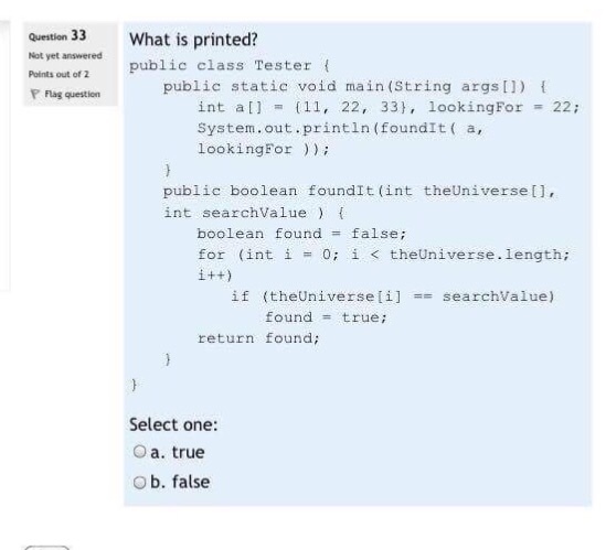 Solved Question 32 Consider a partially filled array of | Chegg.com
