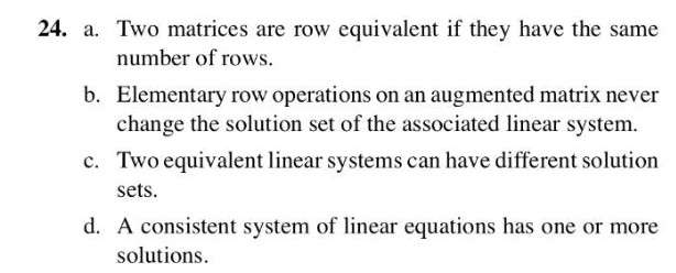 Solved 16 determine if the systems in 16 is consistent Do | Chegg.com