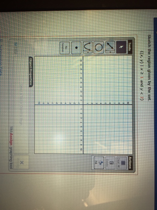 Solved Sketch The Region Given By The Set x Y 1x 2 1 And Chegg