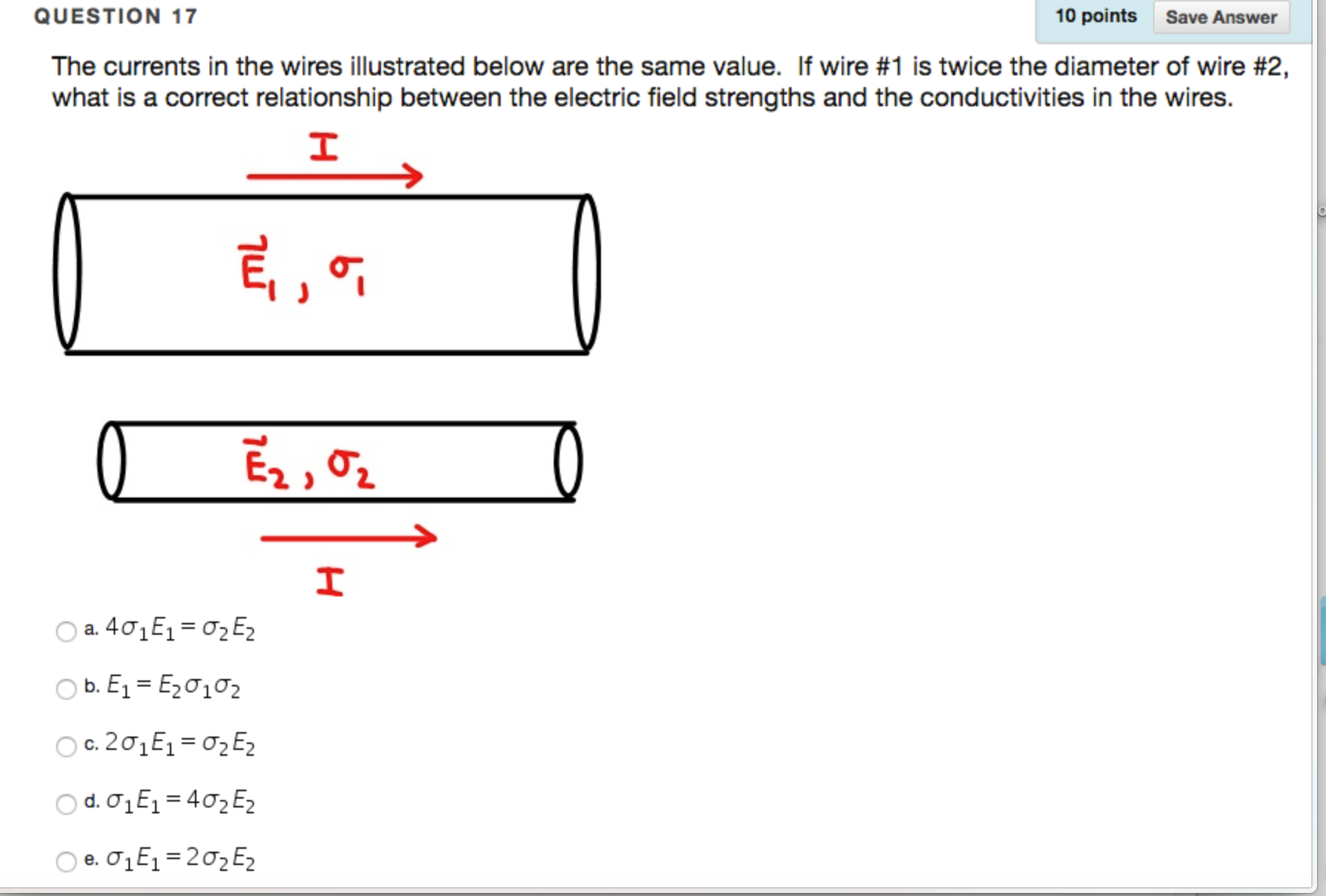 Solved The currents in the wires illustrated below are the | Chegg.com