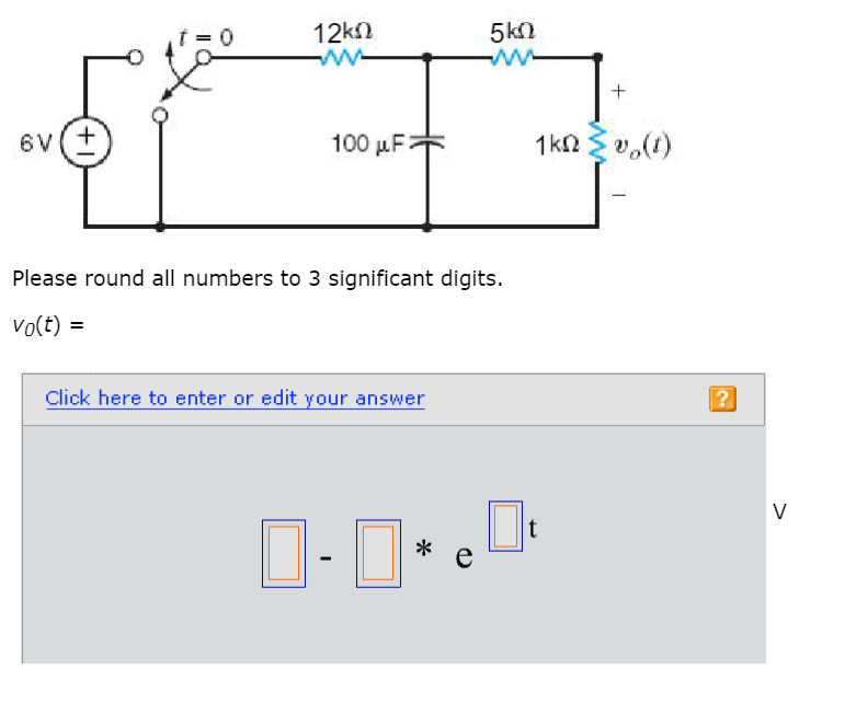 Solved Please round all numbers to 3 significant digits. | Chegg.com