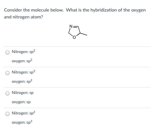 Solved Consider the molecule below. What is the | Chegg.com