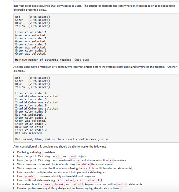 Solved Write a program that receives input from the user to | Chegg.com