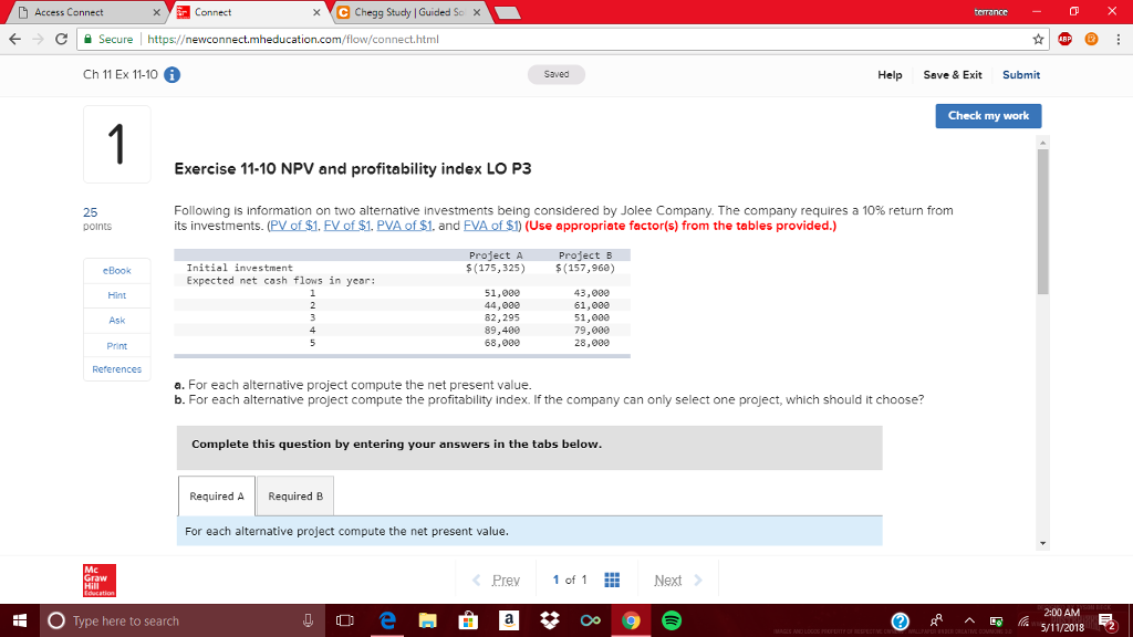 Solved Connect Secure | https://newconnect.rmheducatio | Chegg.com