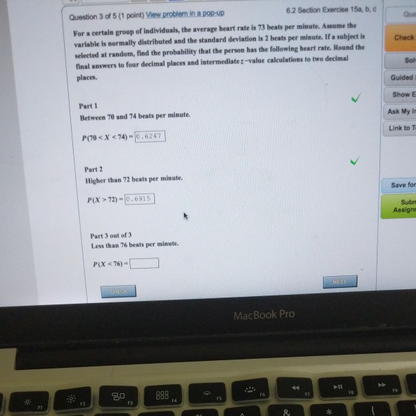 Solved Question 3 of 5(1 point) View problem in a pop-up For | Chegg.com