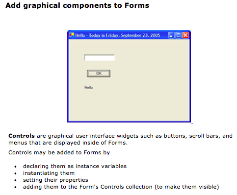 Solved Activity 2 Rename the start-up class Forml in your | Chegg.com