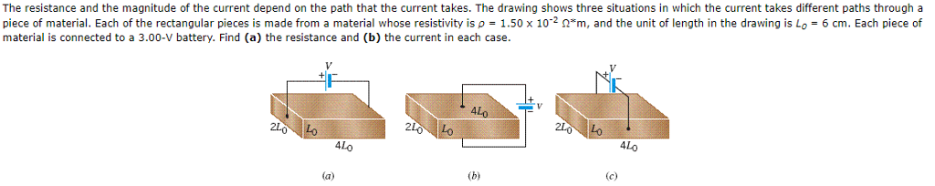 Solved The resistance and the magnitude of the current | Chegg.com