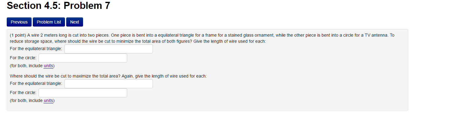 Solved Wire 2 meters long is cut into two pieces. One piece | Chegg.com