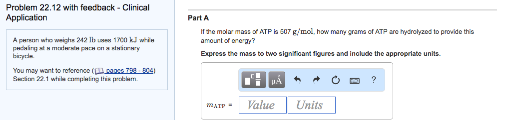 Solved A person who weighs 242 lb uses 1700 kJ while | Chegg.com