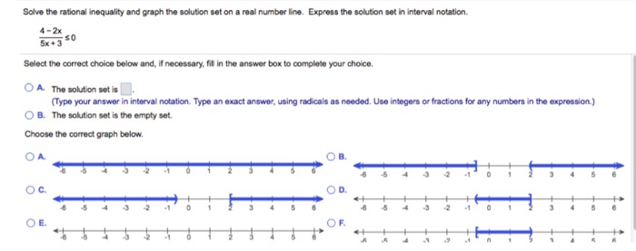 Solved Solve the rational inequality and graph the solution | Chegg.com