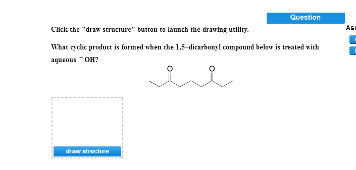 Solved Click the "draw structure" button to launch the | Chegg.com