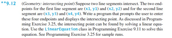 Solved Suppose two line segments intersect. The two end- | Chegg.com