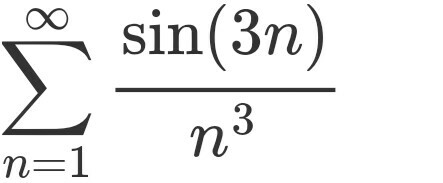 Solved Σ sin(An) sin(3n | Chegg.com