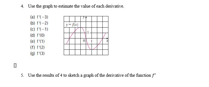Solved Use the graph to estimate the value of each | Chegg.com