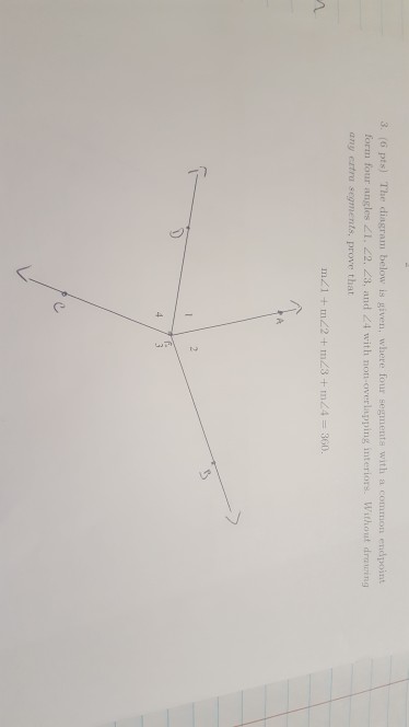 Solved 8. (6 pts) The diagram below is given, where four | Chegg.com Solved 8. (6 pts) The diagram below is given, where four | Chegg.com