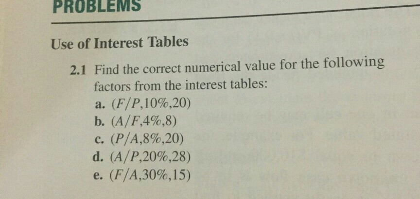 Solved Find the correct numerical value for the following | Chegg.com