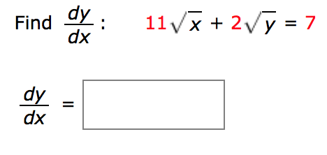 Solved Find dy. dx dy dy- dx | Chegg.com