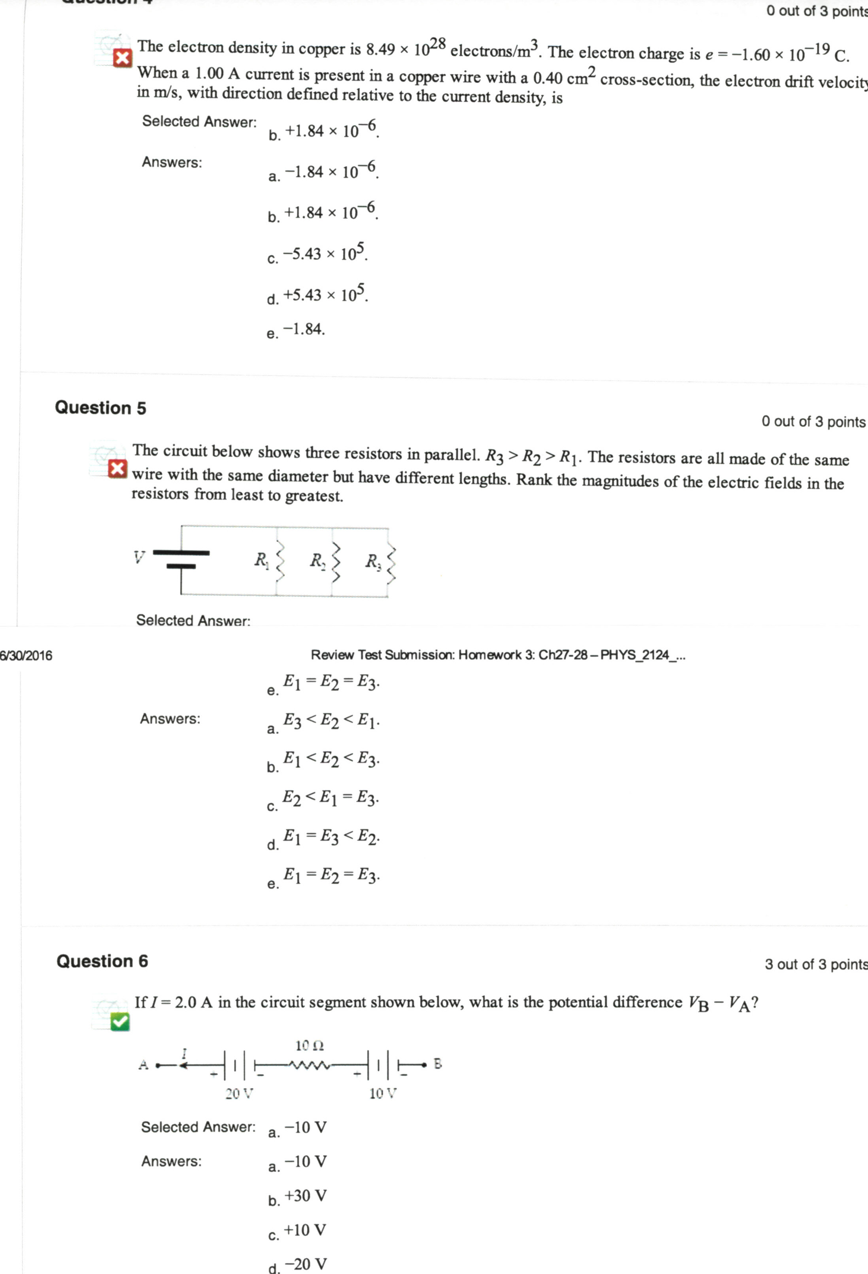 Solved The electron density in copper is 8.49 times 10^28 | Chegg.com