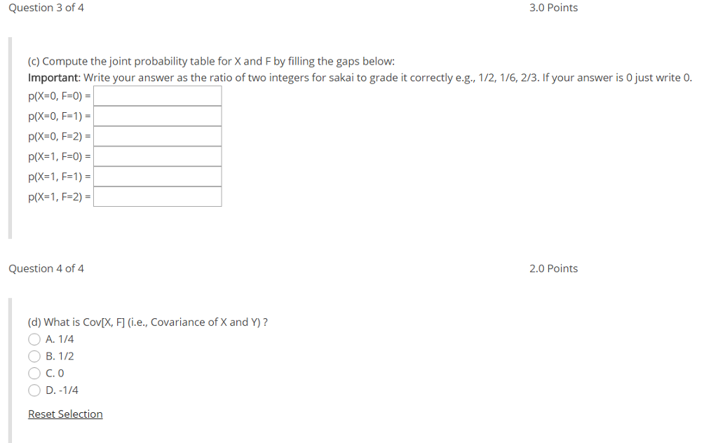 Solved Toss a fair coin 3 times. Let X = the number of heads | Chegg.com