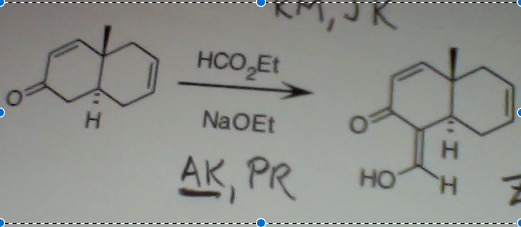 Solved HCO2Et NaOEt | Chegg.com