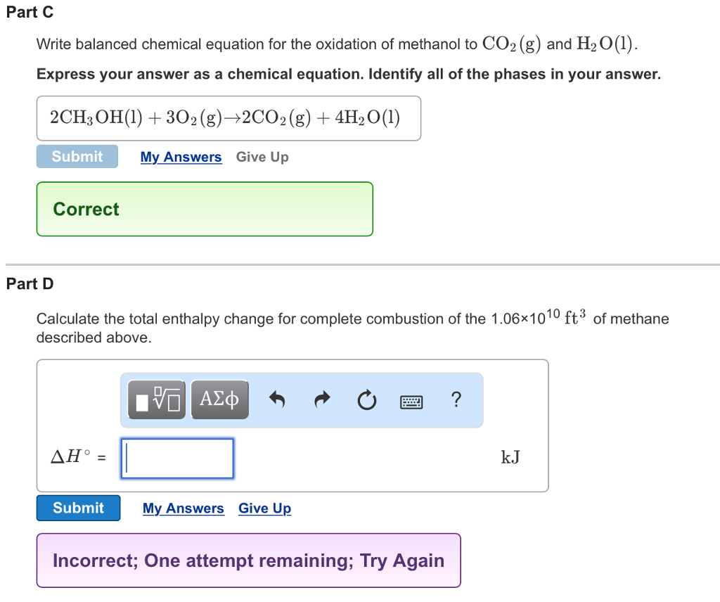 Solved Part C Write balanced chemical equation for the | Chegg.com Solved Part C Write balanced chemical equation for the | Chegg.com