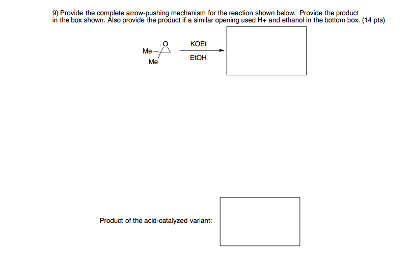 Solved Provide the complete arrow-pushing mechanism for the | Chegg.com