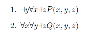 Solved Use skolem constant and functions to remove all | Chegg.com