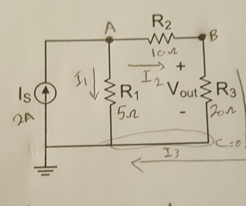 Solved - Find Vout using the node voltage approach. - Find | Chegg.com