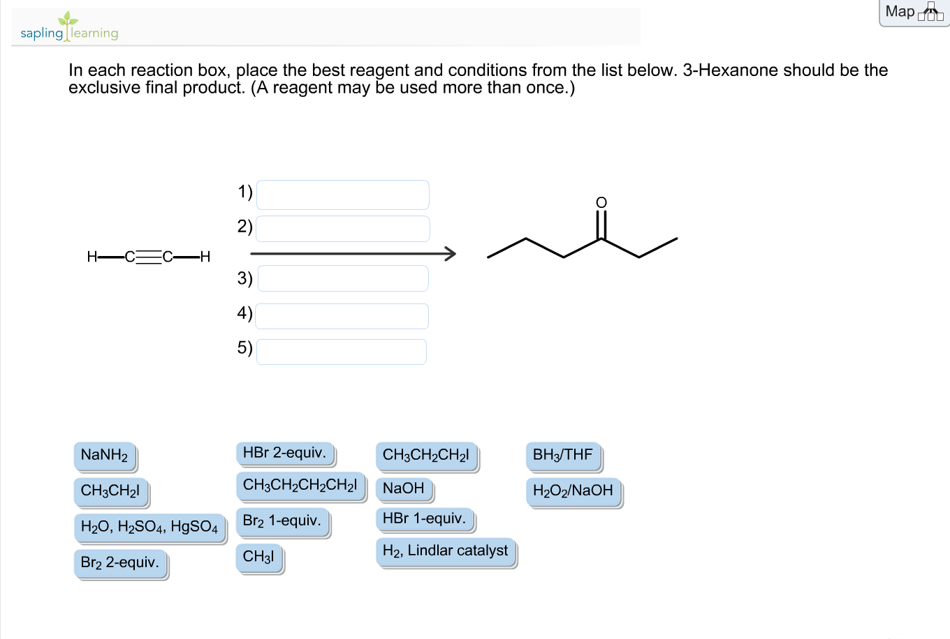 In Each Reaction Box Place The Best Reagent And Conditions From The ...