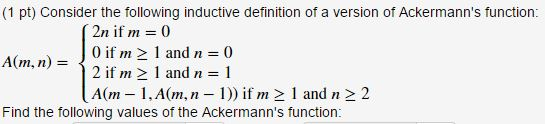 Solved Consider the following inductive definition of a | Chegg.com