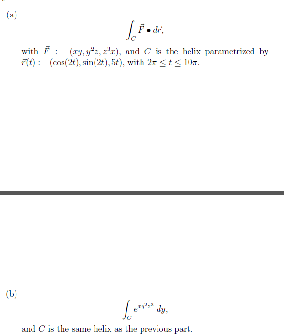 Solved Express the following as standard integrals on an | Chegg.com